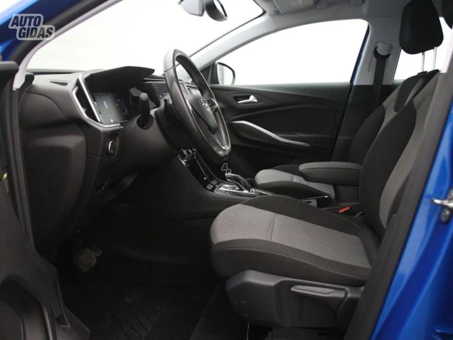 Zils Opel Grandland X 2022 Viļņa, ar dzinēja tilpumu 1.50 L un nobraukumu 129 tūkst. km par 15899 €, foto 5 vietnē AUTOMOTO.COM.LV