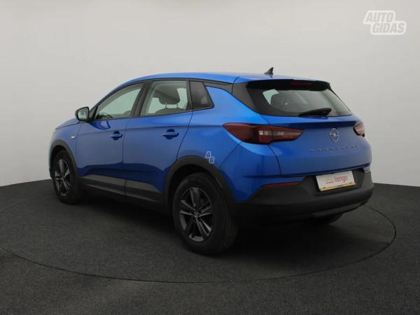 Blue Opel Grandland X 2022 in Vilnius, with an engine capacity of 1.50 L and mileage of 129 thousand km for 15899 €, photo 7 on AUTOMOTO.COM.LV