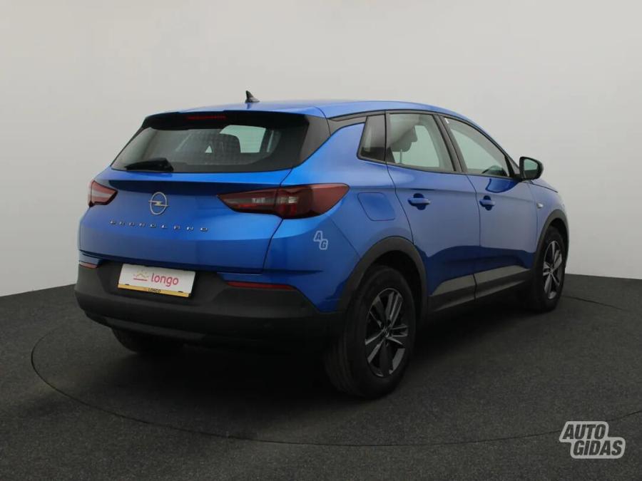 Zils Opel Grandland X 2022 Viļņa, ar dzinēja tilpumu 1.50 L un nobraukumu 129 tūkst. km par 15899 €, foto 9 vietnē AUTOMOTO.COM.LV