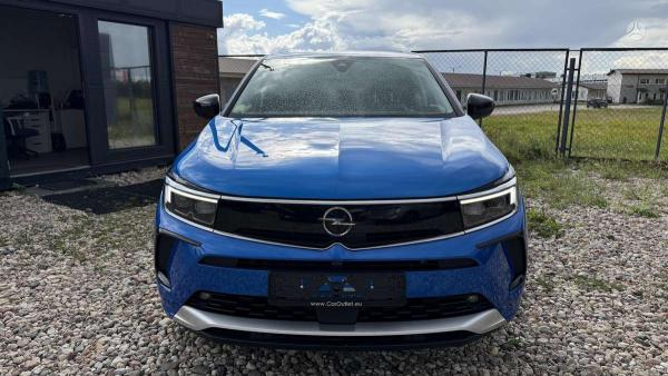 Blue Opel Grandland X 2023 in Vilnius, with an engine capacity of 1.50 L and mileage of 144 thousand km for 15609 €, photo 10 on AUTOMOTO.COM.LV
