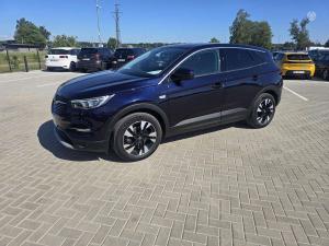 Blue Opel Grandland X 2019 in Taurage, with an engine capacity of 1.20 L and mileage of 103 thousand km for 9900 €, photo  on AUTOMOTO.COM.LV