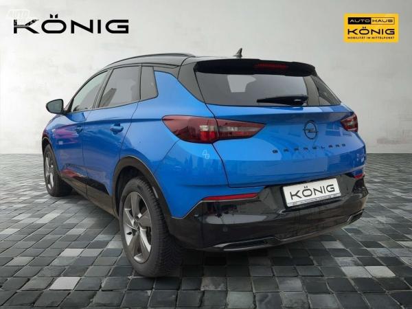 Zils Opel Grandland X 2023 Kauņa, ar dzinēja tilpumu 1.50 L un nobraukumu 16 tūkst. km par 22399 €, foto 4 vietnē AUTOMOTO.COM.LV