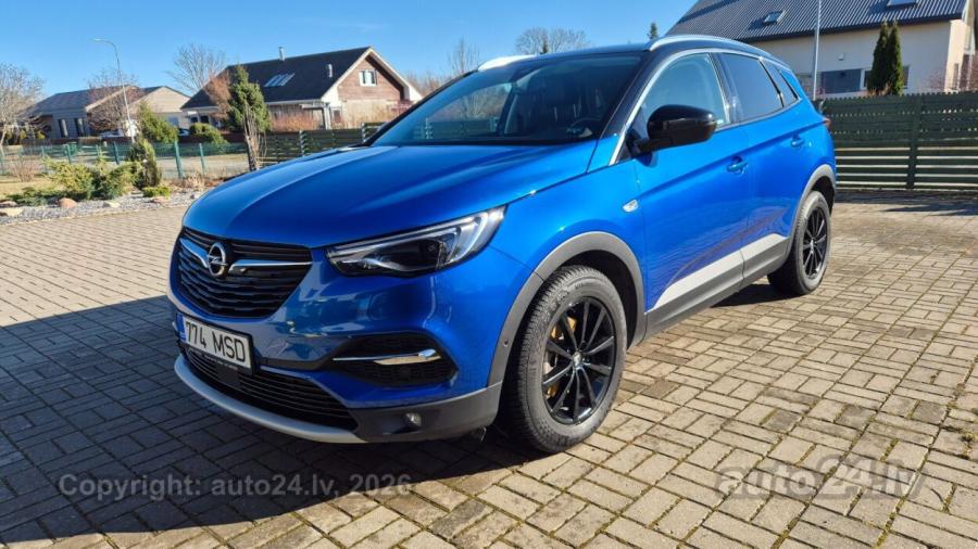 Zils Opel Grandland X 2018 Tallina, ar dzinēja tilpumu 1.60 L un nobraukumu 73 tūkst. km par 16500 €, foto 10 vietnē AUTOMOTO.COM.LV