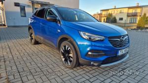 Blue Opel Grandland X 2018 in Tallinn, with an engine capacity of 1.60 L and mileage of 73 thousand km for 16500 €, photo 3 on AUTOMOTO.COM.LV