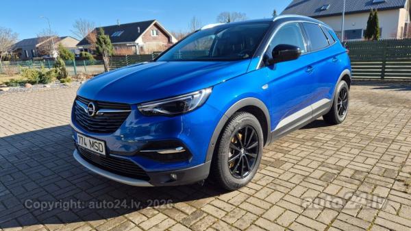 Zils Opel Grandland X 2018 Tallina, ar dzinēja tilpumu 1.60 L un nobraukumu 73 tūkst. km par 16500 €, foto 10 vietnē AUTOMOTO.COM.LV