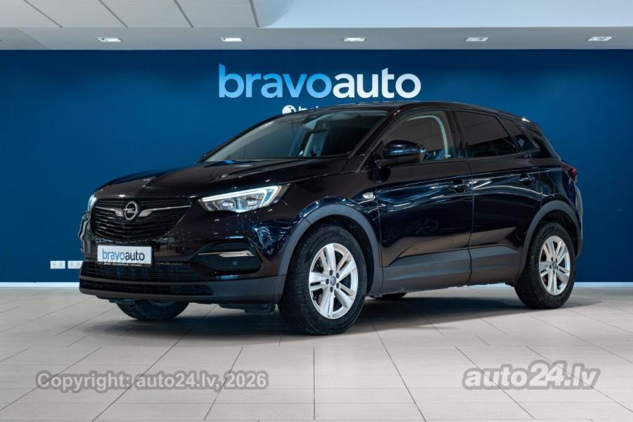 Blue Opel Grandland X 2018 in Tallinn, with an engine capacity of 1.56 L and mileage of 158 thousand km for 11490 €, photo 1 on AUTOMOTO.COM.LV
