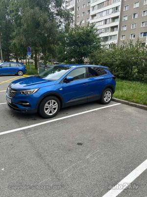 Blue Opel Grandland X 2019 in Tallinn, with an engine capacity of 1.20 L and mileage of 81 thousand km for 13000 €, photo  on AUTOMOTO.COM.LV