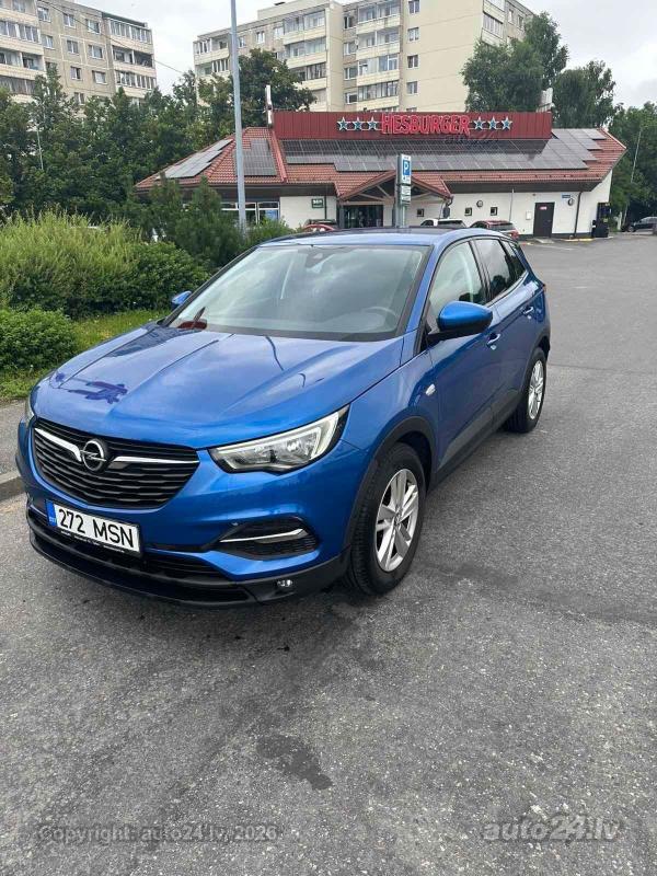 Zils Opel Grandland X 2019 Tallina, ar dzinēja tilpumu 1.20 L un nobraukumu 81 tūkst. km par 13000 €, foto 2 vietnē AUTOMOTO.COM.LV