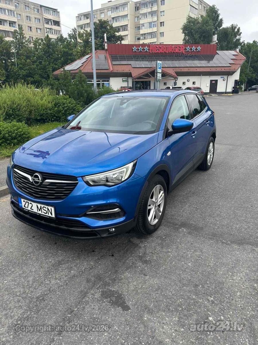 Синий Опель Grandland X 2019 в Таллин, объемом двигателя 1.20 л и пробегом 81 тыс. км за 13000 €, фото 3 на AUTOMOTO.COM.LV