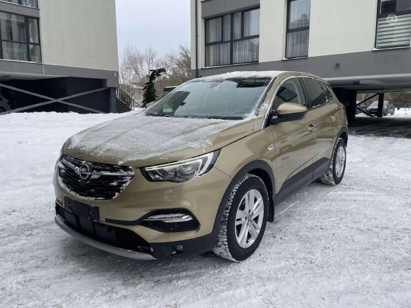 Brown Opel Grandland X 2018 in Kaunas, with an engine capacity of 1.56 L and mileage of 213 thousand km for 11300 €, photo 1 on AUTOMOTO.COM.LV