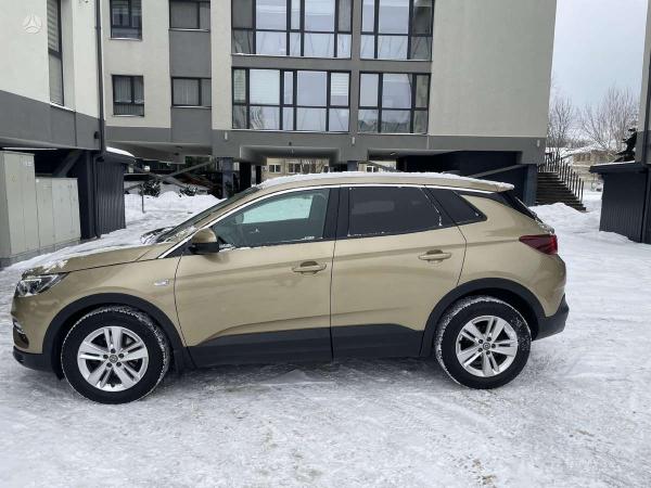 Brown Opel Grandland X 2018 in Kaunas, with an engine capacity of 1.56 L and mileage of 213 thousand km for 11300 €, photo 2 on AUTOMOTO.COM.LV