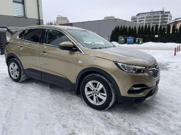 Brown Opel Grandland X 2018 in Kaunas, with an engine capacity of 1.56 L and mileage of 213 thousand km for 11300 €, photo 7 on AUTOMOTO.COM.LV