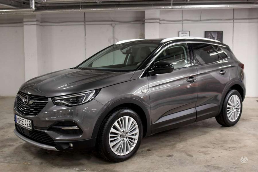 Pelēks Opel Grandland X 2017 Šauļi, ar dzinēja tilpumu 1.20 L un nobraukumu 104 tūkst. km par 12500 €, foto 1 vietnē AUTOMOTO.COM.LV