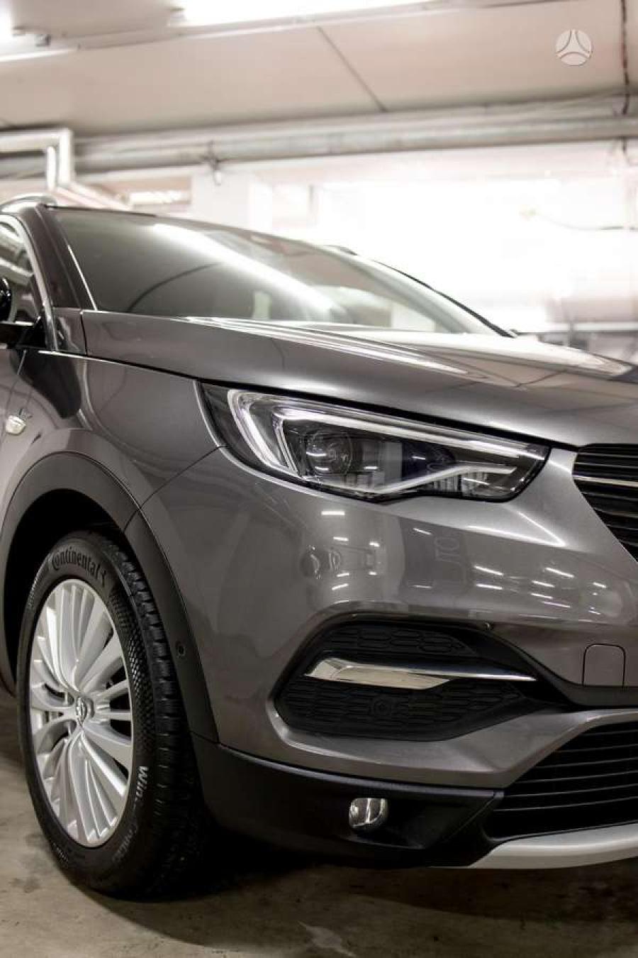 Pelēks Opel Grandland X 2017 Šauļi, ar dzinēja tilpumu 1.20 L un nobraukumu 104 tūkst. km par 12500 €, foto 4 vietnē AUTOMOTO.COM.LV