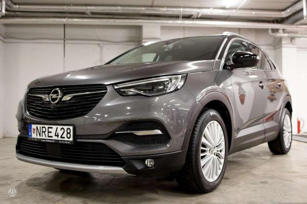 Pelēks Opel Grandland X 2017 Šauļi, ar dzinēja tilpumu 1.20 L un nobraukumu 104 tūkst. km par 12500 €, foto 5 vietnē AUTOMOTO.COM.LV