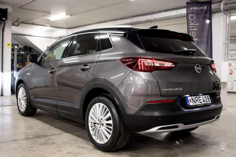 Pelēks Opel Grandland X 2017 Šauļi, ar dzinēja tilpumu 1.20 L un nobraukumu 104 tūkst. km par 12500 €, foto 7 vietnē AUTOMOTO.COM.LV