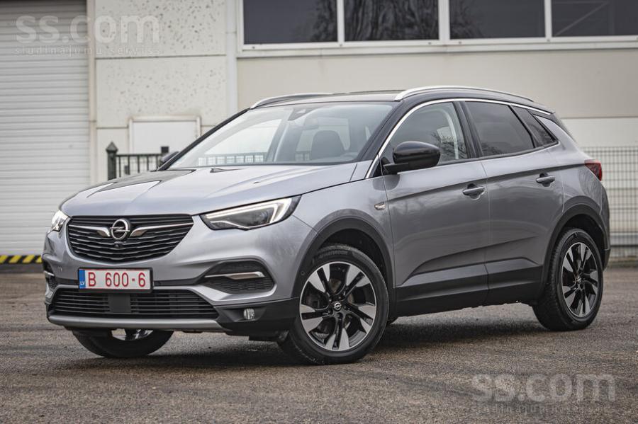 Pelēks Opel Grandland X 2018 Tukums, ar dzinēja tilpumu 1.50 L un nobraukumu 178 tūkst. km par 12990 €, foto 2 vietnē AUTOMOTO.COM.LV