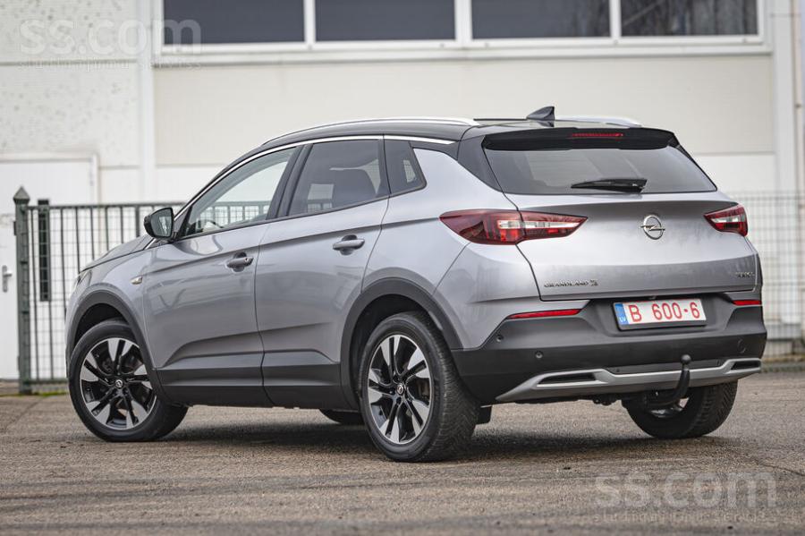 Pelēks Opel Grandland X 2018 Tukums, ar dzinēja tilpumu 1.50 L un nobraukumu 178 tūkst. km par 12990 €, foto 8 vietnē AUTOMOTO.COM.LV