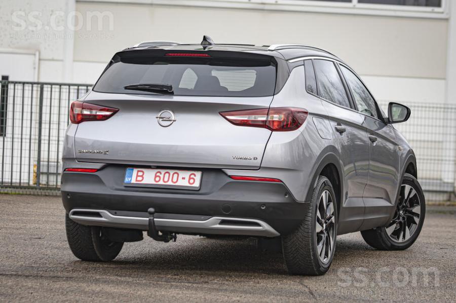 Pelēks Opel Grandland X 2018 Tukums, ar dzinēja tilpumu 1.50 L un nobraukumu 178 tūkst. km par 12990 €, foto 11 vietnē AUTOMOTO.COM.LV