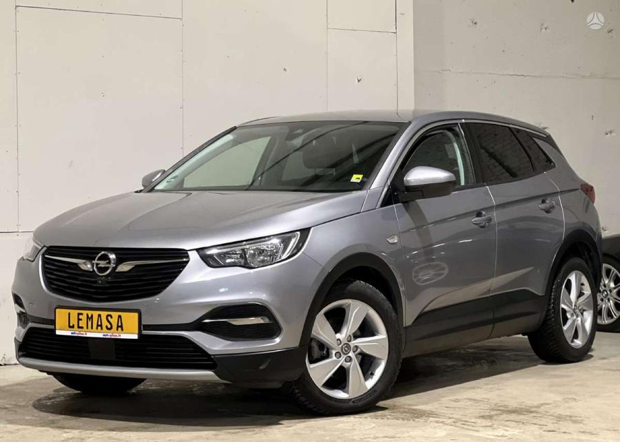 Pelēks Opel Grandland X 2018 Klaipėda, ar dzinēja tilpumu 1.56 L un nobraukumu 167 tūkst. km par 11999 €, foto 9 vietnē AUTOMOTO.COM.LV