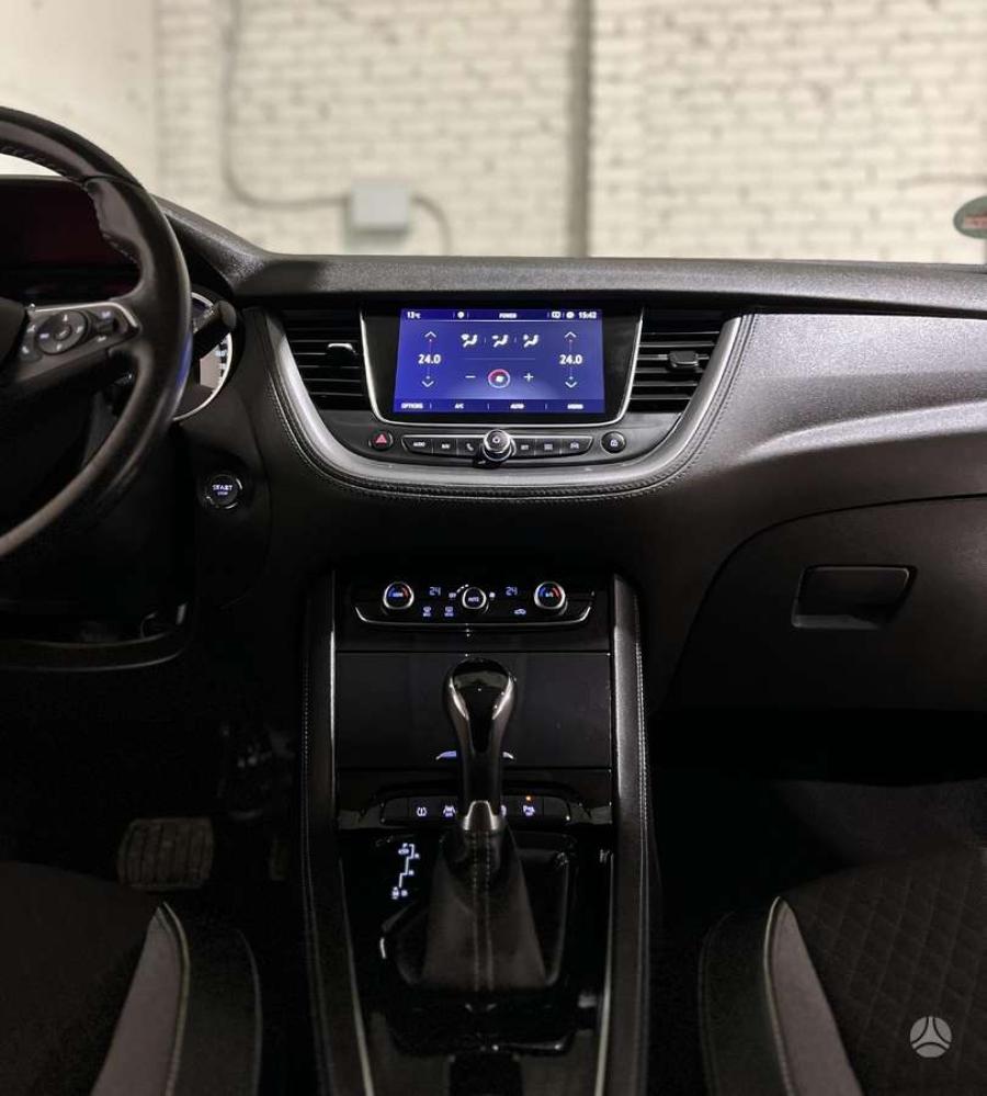 Pelēks Opel Grandland X 2018 Klaipėda, ar dzinēja tilpumu 1.56 L un nobraukumu 167 tūkst. km par 11999 €, foto 11 vietnē AUTOMOTO.COM.LV