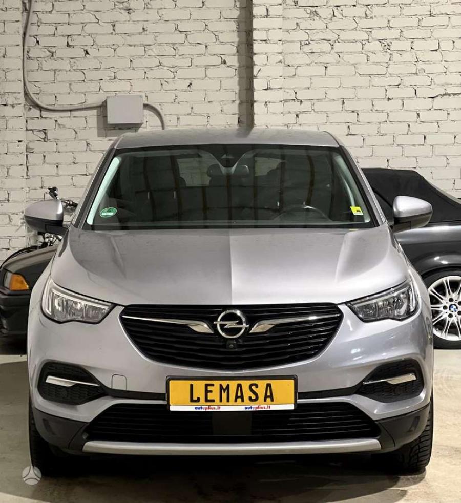 Pelēks Opel Grandland X 2018 Klaipėda, ar dzinēja tilpumu 1.56 L un nobraukumu 167 tūkst. km par 11999 €, foto 12 vietnē AUTOMOTO.COM.LV