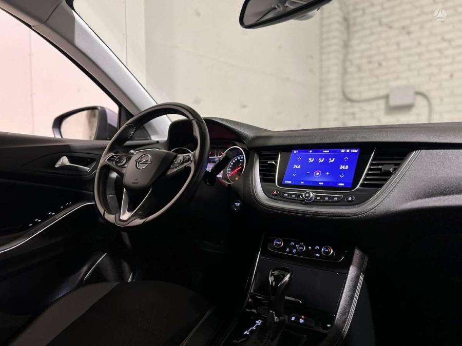 Pelēks Opel Grandland X 2018 Klaipėda, ar dzinēja tilpumu 1.56 L un nobraukumu 167 tūkst. km par 11999 €, foto 14 vietnē AUTOMOTO.COM.LV