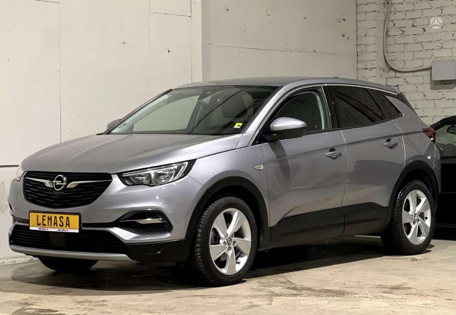 Pelēks Opel Grandland X 2018 Klaipėda, ar dzinēja tilpumu 1.56 L un nobraukumu 167 tūkst. km par 11999 €, foto 16 vietnē AUTOMOTO.COM.LV