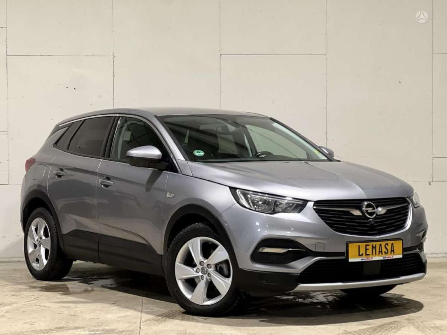 Pelēks Opel Grandland X 2018 Klaipėda, ar dzinēja tilpumu 1.56 L un nobraukumu 167 tūkst. km par 11999 €, foto 22 vietnē AUTOMOTO.COM.LV