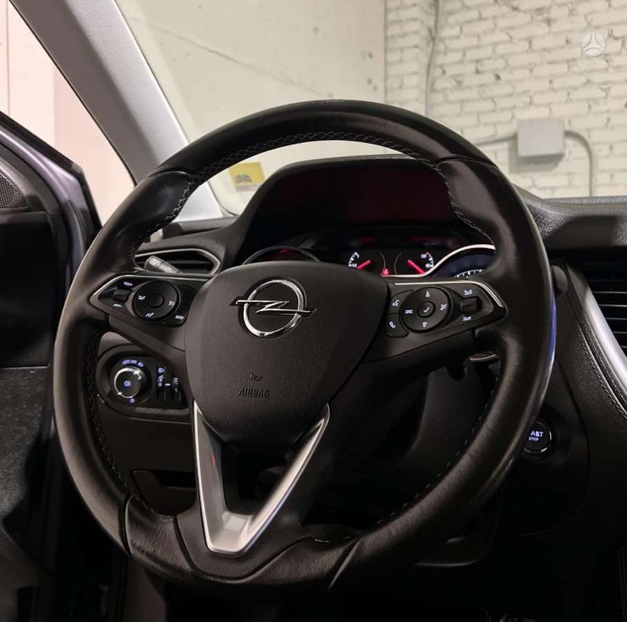 Pelēks Opel Grandland X 2018 Klaipėda, ar dzinēja tilpumu 1.56 L un nobraukumu 167 tūkst. km par 11999 €, foto 24 vietnē AUTOMOTO.COM.LV