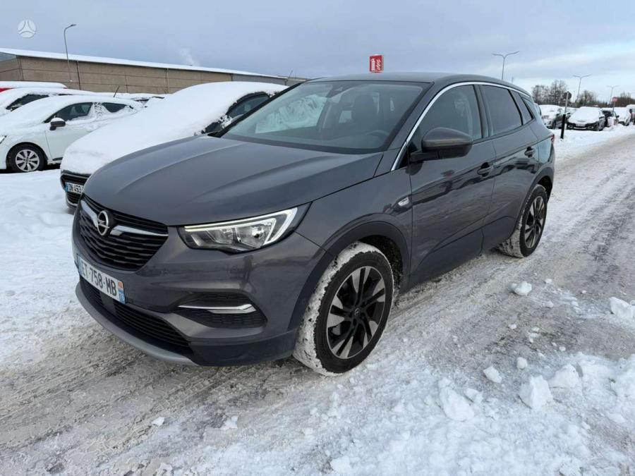 Pelēks Opel Grandland X 2018 Tauragė, ar dzinēja tilpumu 1.56 L un nobraukumu 140 tūkst. km par 11700 €, foto 2 vietnē AUTOMOTO.COM.LV