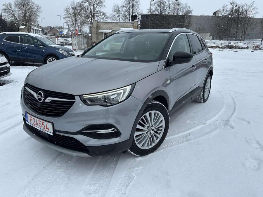 Pelēks Opel Grandland X 2018 Alīta, ar dzinēja tilpumu 1.56 L un nobraukumu 199 tūkst. km par 11800 €, foto 1 vietnē AUTOMOTO.COM.LV