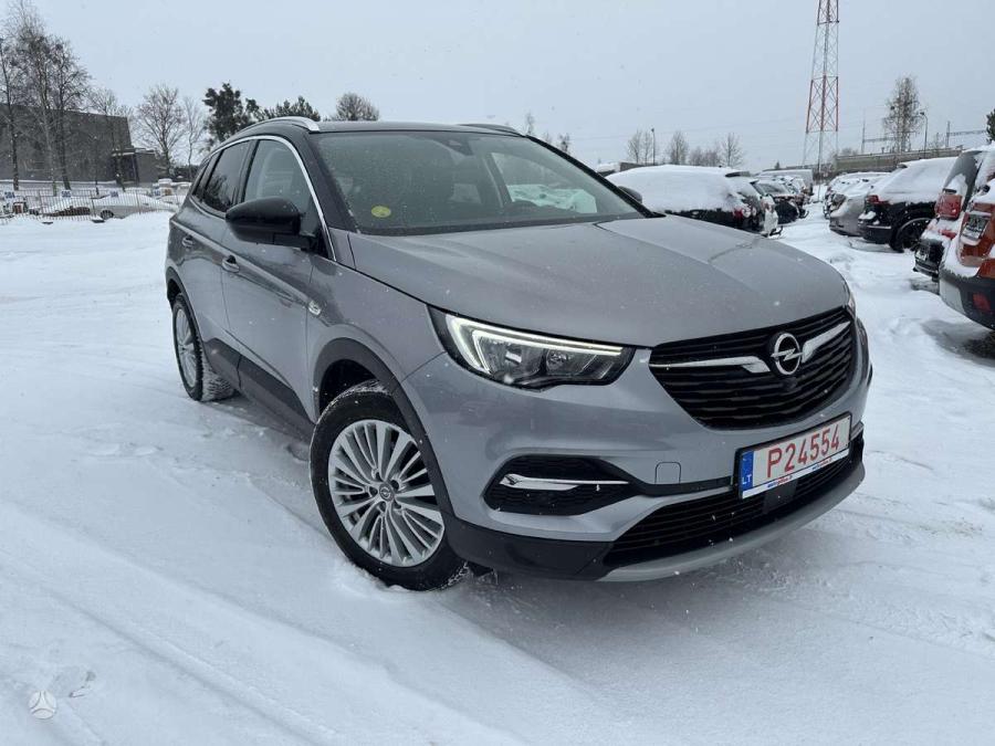 Pelēks Opel Grandland X 2018 Alīta, ar dzinēja tilpumu 1.56 L un nobraukumu 199 tūkst. km par 11800 €, foto 2 vietnē AUTOMOTO.COM.LV