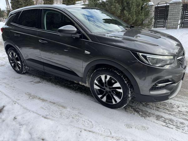 Grey Opel Grandland X 2018 in Alytus, with an engine capacity of 1.20 L and mileage of 157 thousand km for 9950 €, photo 10 on AUTOMOTO.COM.LV