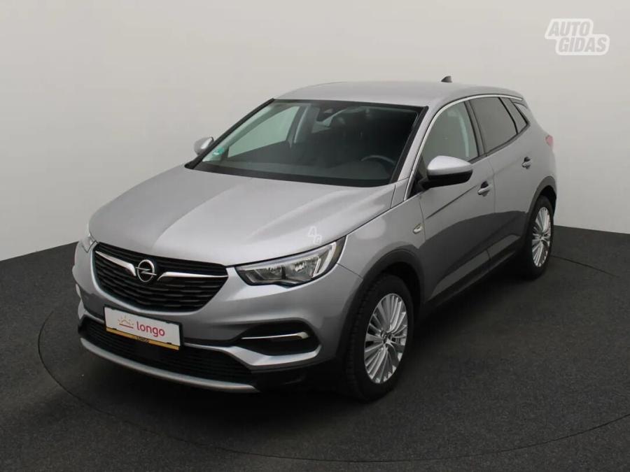 Серый Опель Grandland X 2018 в Вильнюс, объемом двигателя 1.20 л и пробегом 138 тыс. км за 11299 €, фото 1 на AUTOMOTO.COM.LV