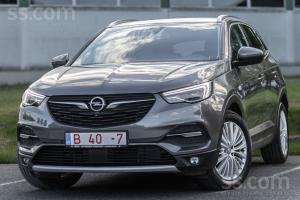 Grey Opel Grandland X 2018 in Tukums, with an engine capacity of 2.00 L and mileage of 201 thousand km for 13490 €, photo  on AUTOMOTO.COM.LV