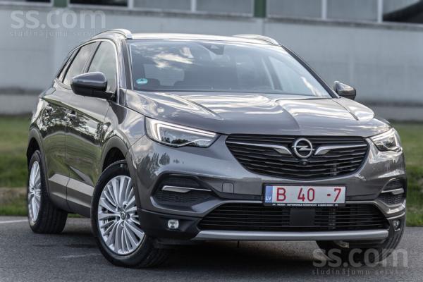 Pelēks Opel Grandland X 2018 Tukums, ar dzinēja tilpumu 2.00 L un nobraukumu 201 tūkst. km par 13490 €, foto 4 vietnē AUTOMOTO.COM.LV