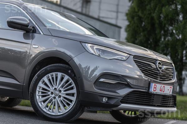 Pelēks Opel Grandland X 2018 Tukums, ar dzinēja tilpumu 2.00 L un nobraukumu 201 tūkst. km par 13490 €, foto 6 vietnē AUTOMOTO.COM.LV