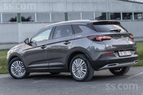 Pelēks Opel Grandland X 2018 Tukums, ar dzinēja tilpumu 2.00 L un nobraukumu 201 tūkst. km par 13490 €, foto 9 vietnē AUTOMOTO.COM.LV