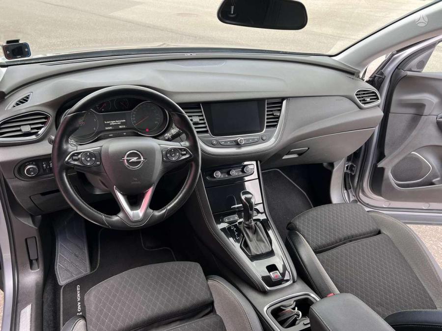 Pelēks Opel Grandland X 2018 Kauņa, ar dzinēja tilpumu 2.00 L un nobraukumu 263 tūkst. km par 9990 €, foto 6 vietnē AUTOMOTO.COM.LV