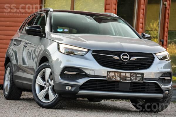 Pelēks Opel Grandland X 2018 Tukums, ar dzinēja tilpumu 1.20 L un nobraukumu 170 tūkst. km par 10590 €, foto 1 vietnē AUTOMOTO.COM.LV