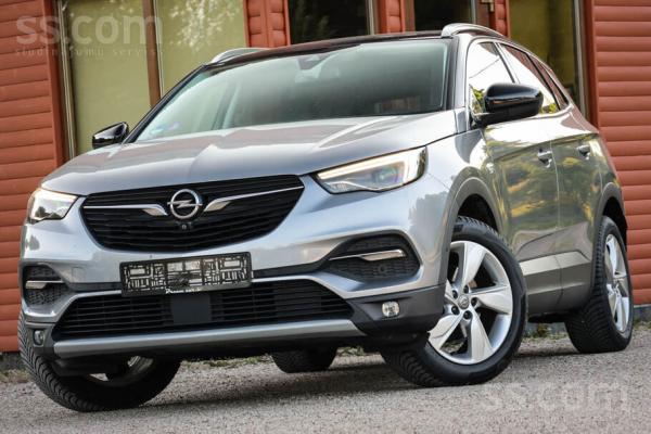 Pelēks Opel Grandland X 2018 Tukums, ar dzinēja tilpumu 1.20 L un nobraukumu 170 tūkst. km par 10590 €, foto 2 vietnē AUTOMOTO.COM.LV