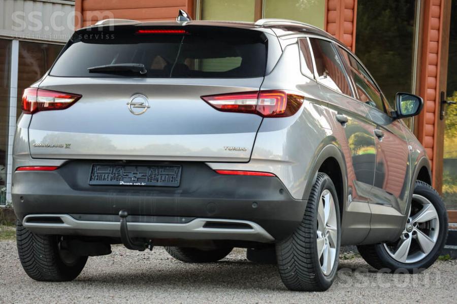 Pelēks Opel Grandland X 2018 Tukums, ar dzinēja tilpumu 1.20 L un nobraukumu 170 tūkst. km par 10590 €, foto 4 vietnē AUTOMOTO.COM.LV