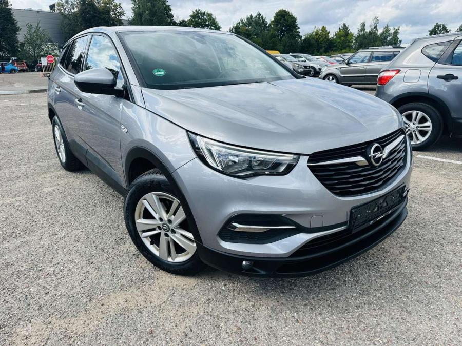 Серый Опель Grandland X 2018 в Алитус, объемом двигателя 1.56 л и пробегом 222 тыс. км за 10500 €, фото 1 на AUTOMOTO.COM.LV
