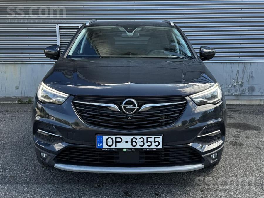 Серый Опель Grandland X 2018 в Рига, объемом двигателя 2.00 л и пробегом 215 тыс. км за 10900 €, фото 9 на AUTOMOTO.COM.LV