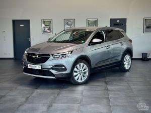 Grey Opel Grandland X 2019 in Kaunas, with an engine capacity of 1.60 L and mileage of 34 thousand km for 22379 €, photo  on AUTOMOTO.COM.LV