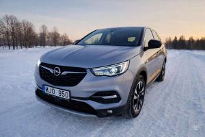 Серый Опель Grandland X 2019 в Вильнюс, объемом двигателя 1.20 л и пробегом 154 тыс. км за 10750 €, фото  на AUTOMOTO.COM.LV