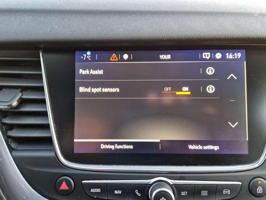 Серый Опель Grandland X 2019 в Вильнюс, объемом двигателя 1.20 л и пробегом 154 тыс. км за 10750 €, фото 17 на AUTOMOTO.COM.LV
