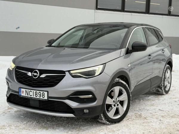 Pelēks Opel Grandland X 2019 Šauļi, ar dzinēja tilpumu 1.50 L un nobraukumu 211 tūkst. km par 11200 €, foto 1 vietnē AUTOMOTO.COM.LV