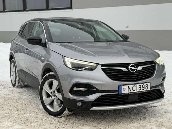 Pelēks Opel Grandland X 2019 Šauļi, ar dzinēja tilpumu 1.50 L un nobraukumu 211 tūkst. km par 11200 €, foto 2 vietnē AUTOMOTO.COM.LV